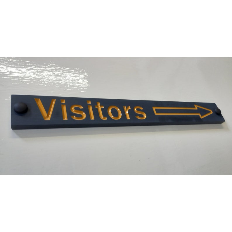 Corian House/ Business Sign Long Rectangle White or Grey 400x48mm ...