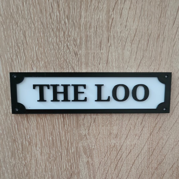 Loo Sign - Etsy