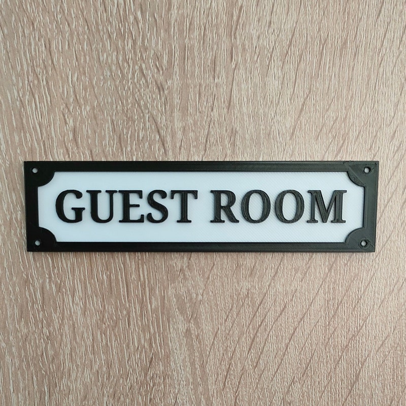 Guest Room Sign - Etsy