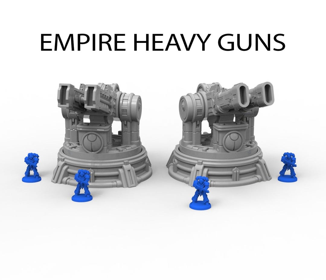 Empire Heavy Guns Scenery Terrain for War Games 28mm/32mm - Etsy