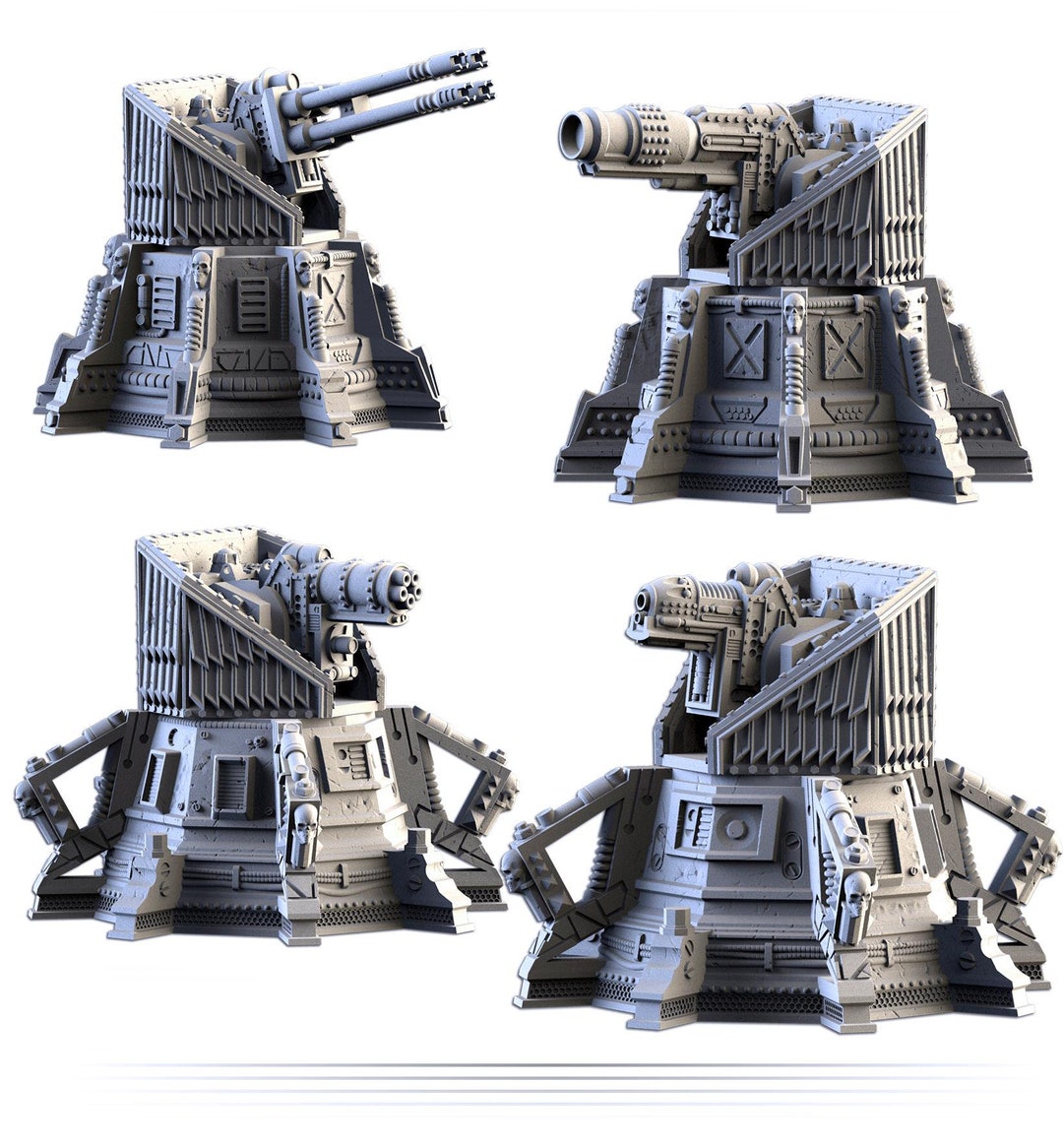 Wargaming Shooting Turrets Scenery Terrain for War Games 28mm/32mm - Etsy