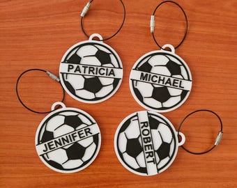 Personalized Soccer Keychain for Boys Men Women Boys Girls Gifts ...
