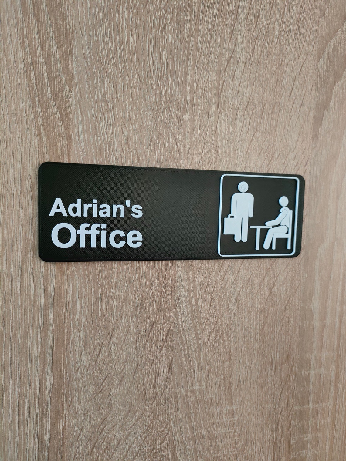 Custom Name Office Sign , Tv Series "the Office" Inspired for Gift and ...