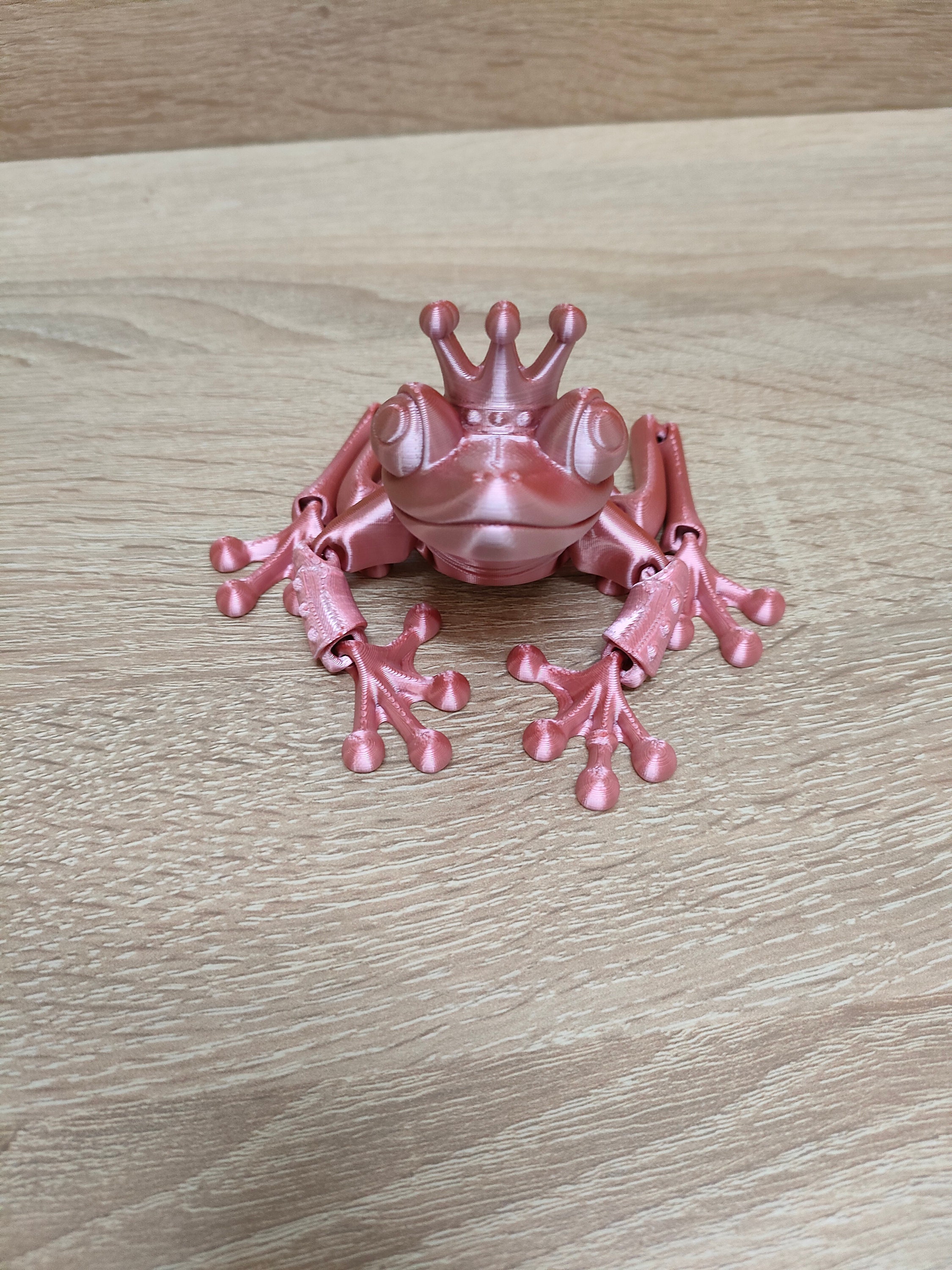 Articulated frog Prince Toy 3d Printed Fidget - Etsy