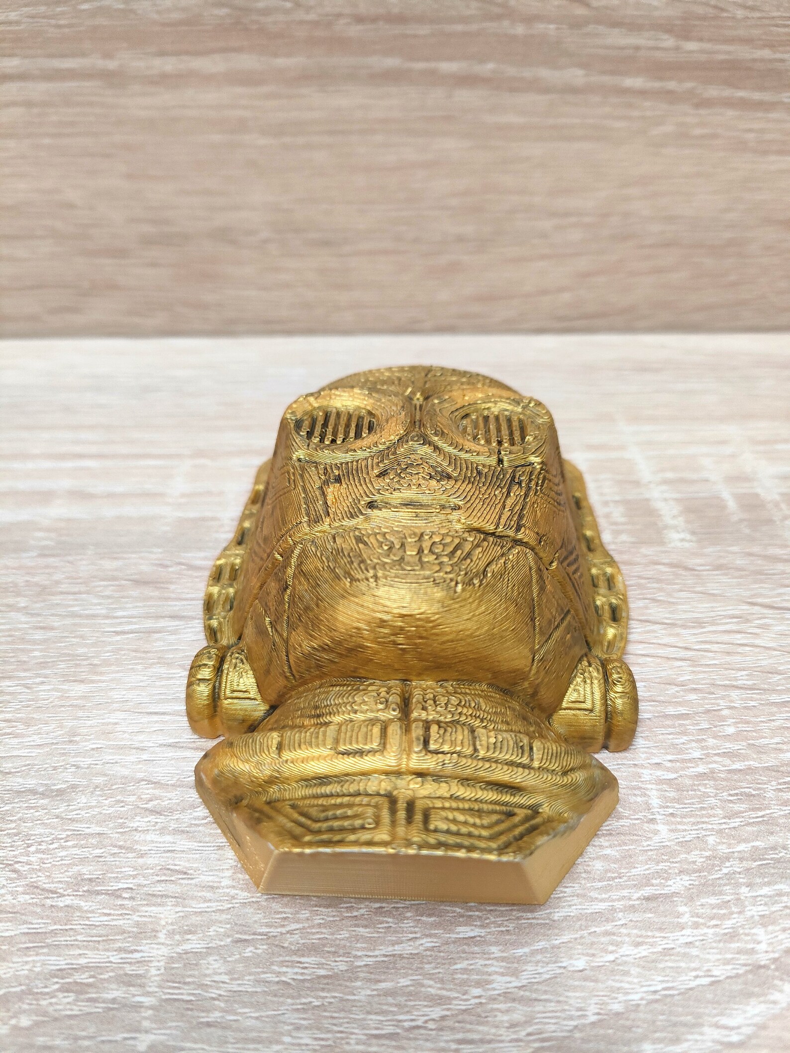 C3P0 Tiki Star Wars Inspired, 3d Printed and Hand Painted , Wood Like ...