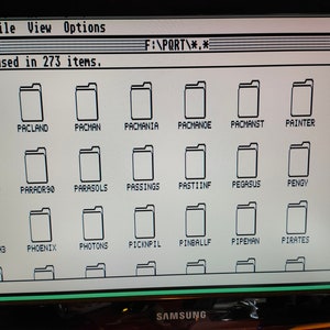 Atari ST 1100 Plus Games Hard Disk Image for Raspberry PI, RPI Disk ...