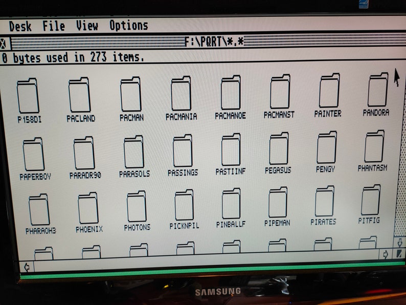 Atari ST 1100 Plus Games Hard Disk Image for Raspberry PI, RPI Disk ...