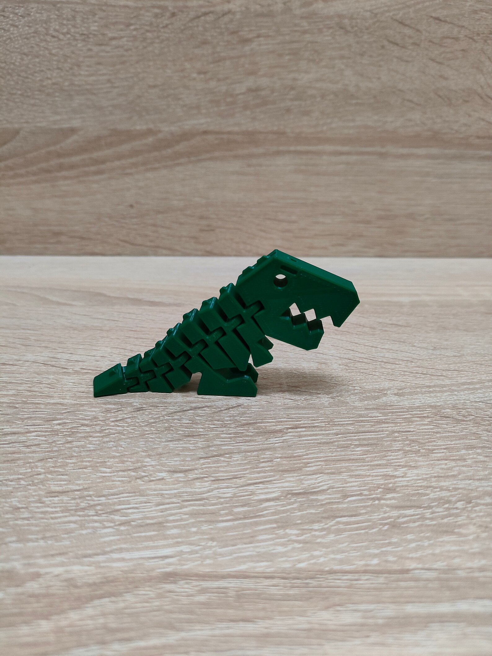 Flexi T Rex Dino - Fidget 3D Printed Keyring - Keychain - Gift 3D ...