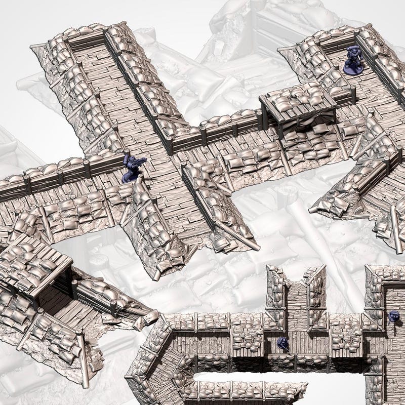 Trench Crusade Terrain - Etsy