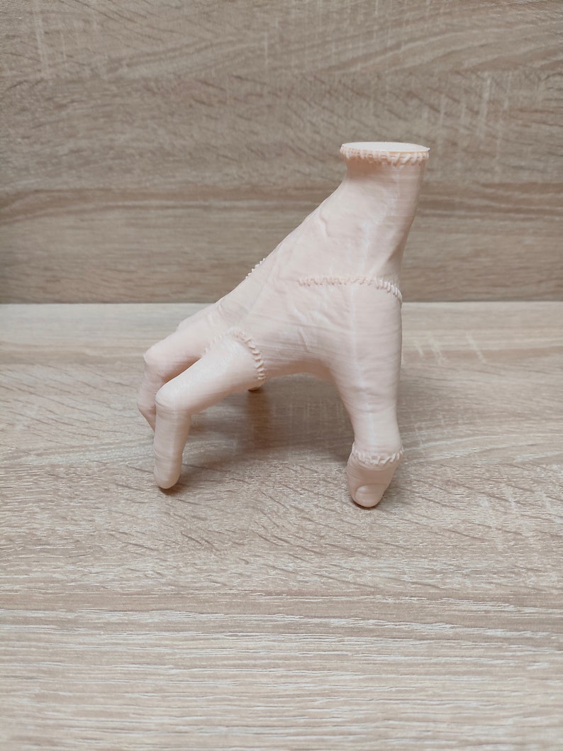 Wednesday Thing Life Size and Skin Tone 3d Printed Home Decor - Etsy