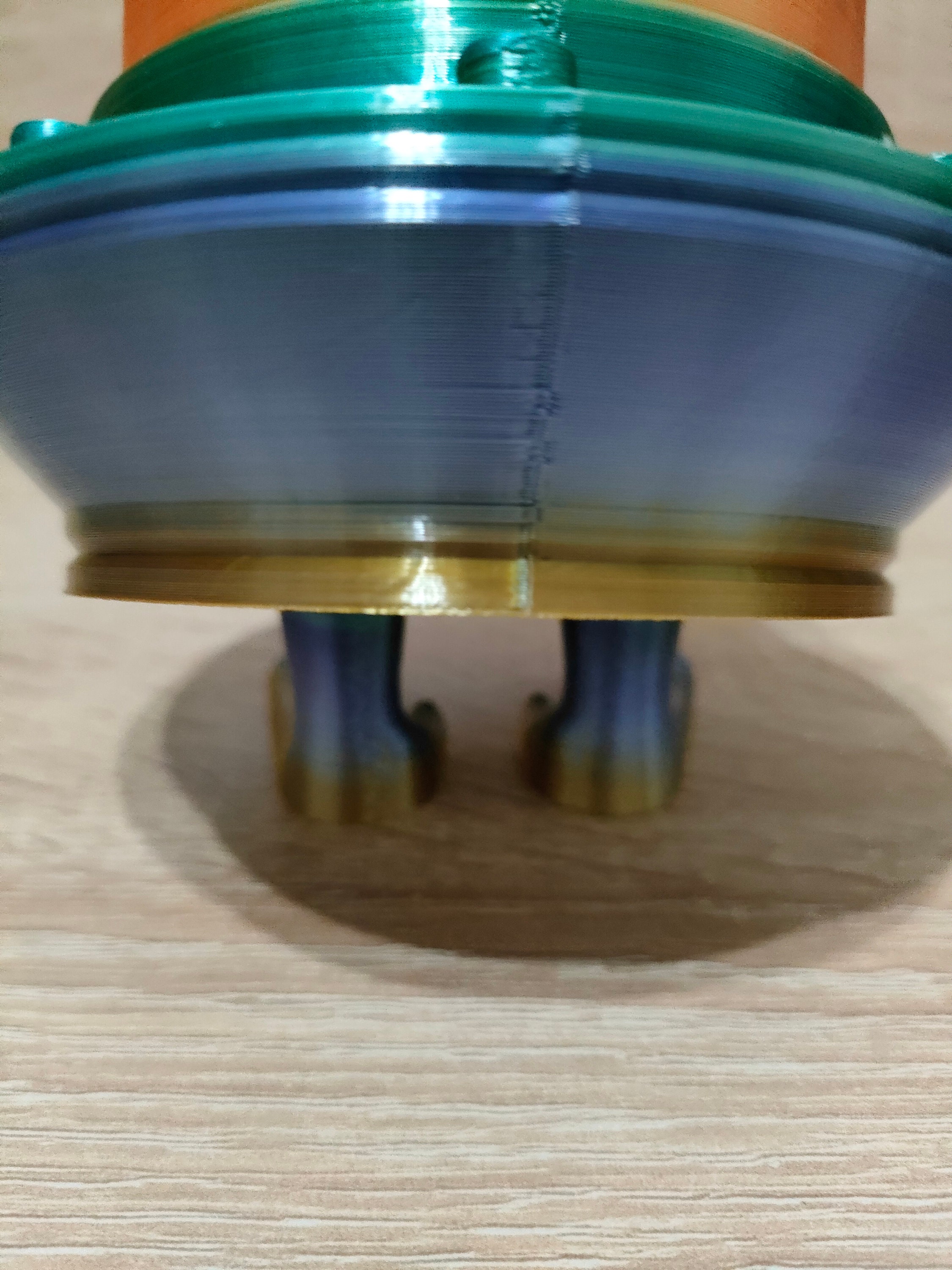 Funny Fidget Toy UFO With Legs Multi Color 3D Printed Toy Moving Fidget ...