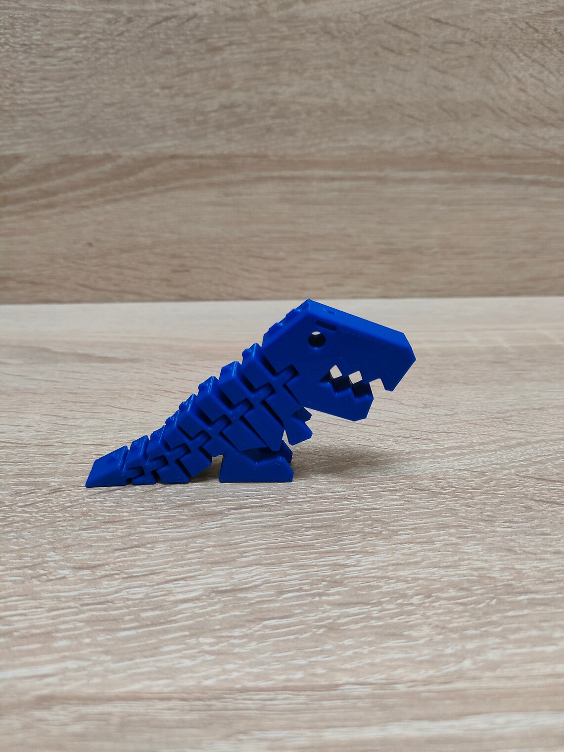 Flexi T Rex Dino - Fidget 3D Printed Keyring - Keychain - Gift 3D ...