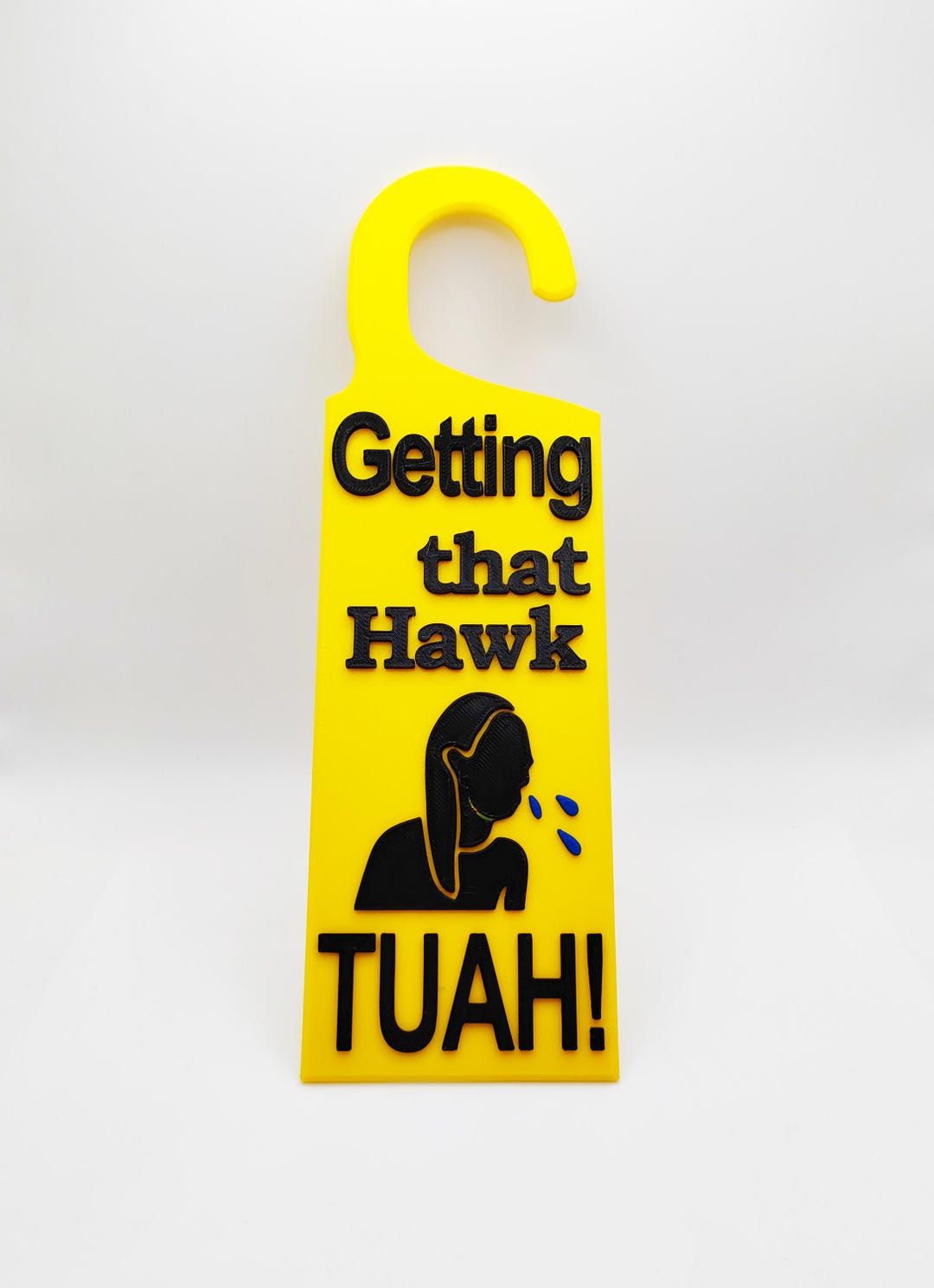 Getting That Hawk TUAH Funny Door Sign, Tik Tok Viral , Door Hanger - Etsy