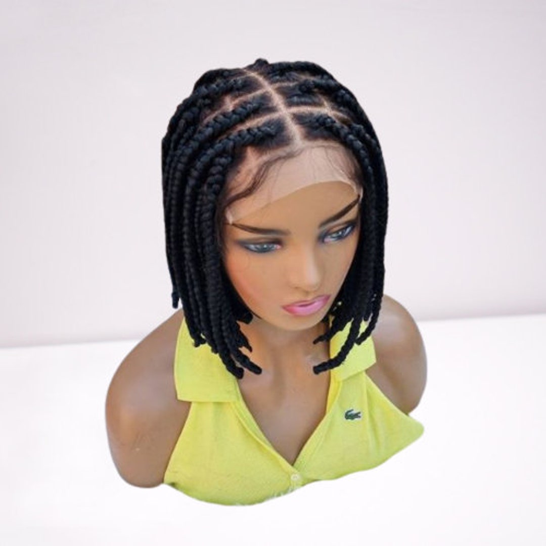 Handmade Braided Bob Wig 10 Inch - Etsy
