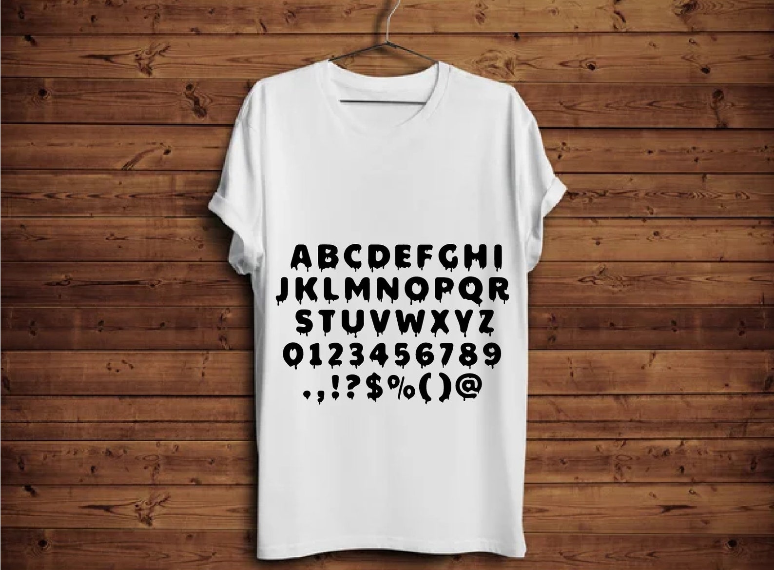 Dripping Font Svg Dripping Alphabet Dripping Cut Files Svg Files For