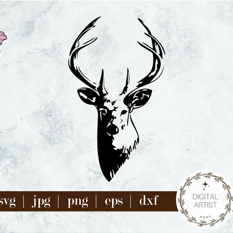Deer Svg - Etsy