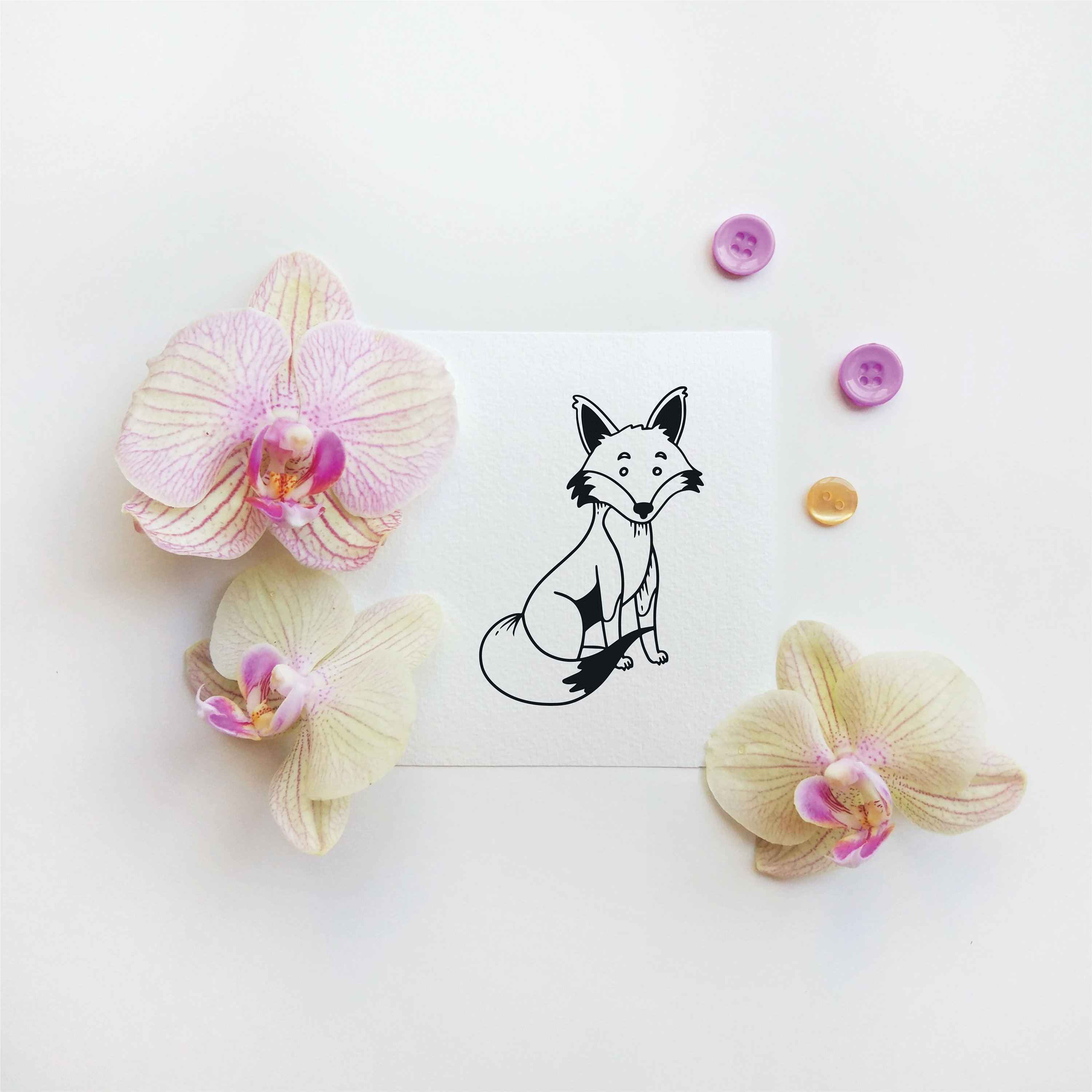 Fox SVG Baby Fox SVG Fox Monogram SVG Fox Silhouette Svg - Etsy