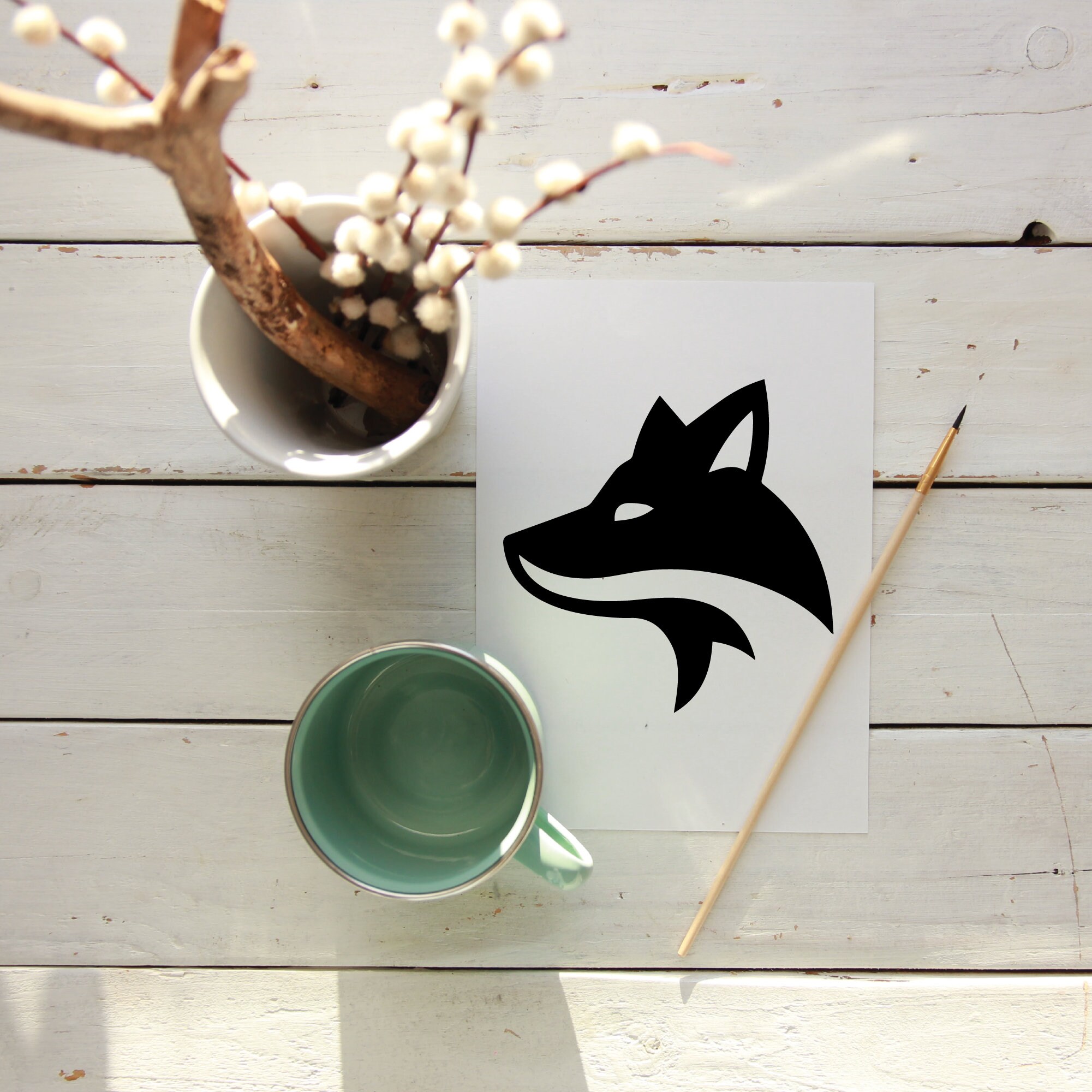 Fox PNG Fox SVG Fox Monogram SVG Fox Silhouette Svg Fox - Etsy