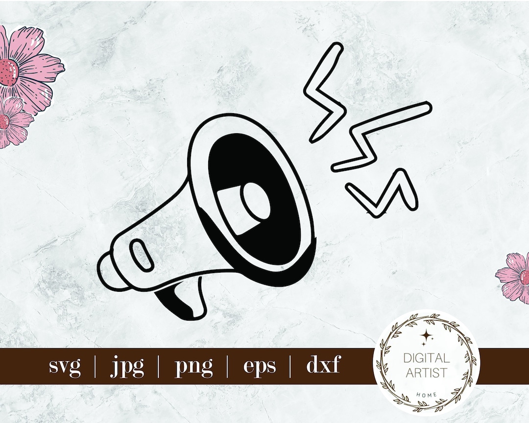 Speaker Phone SVG Speaker SVG Speaker PNG Megaphone Svg Speaker Cricut ...