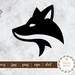 Fox PNG Fox SVG Fox Monogram SVG Fox Silhouette Svg Fox - Etsy