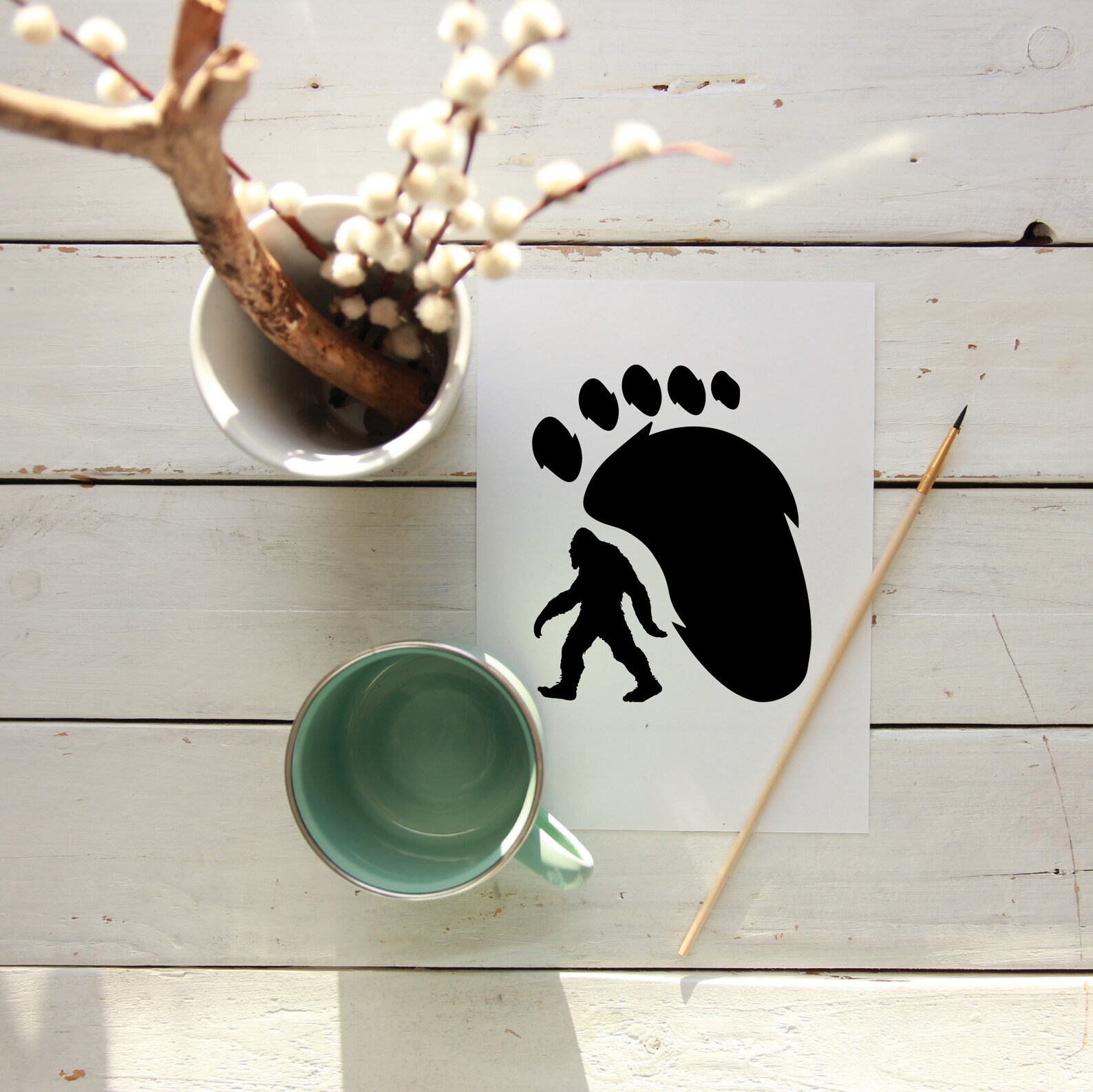 Sasquatch SVG Bigfoot SVG Yeti SVG Bigfoot Bundle Bigfoot Silhouette ...