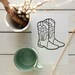 Cowboy Boots Svg Dxf Png Eps Cowgirl Boots Svg Western - Etsy