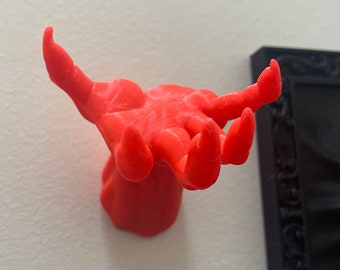 Skeleton Hand Wall Mount - Etsy