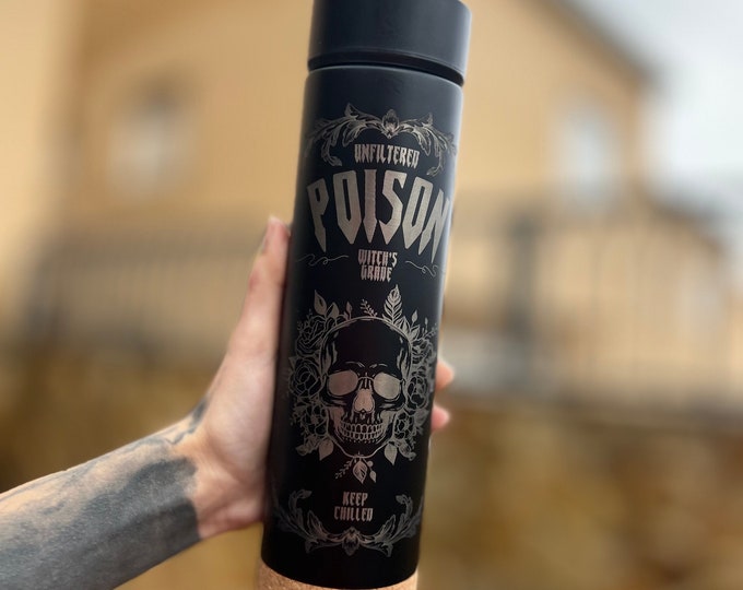 Custom Bottle. Gift for Her. Personalized Bottle Thermos for Him ...