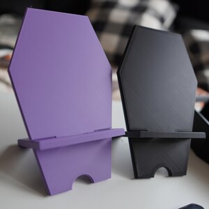 Coffin Phone Stand Goth Coffin Phone Stand Goth Home Decor Halloween - Etsy