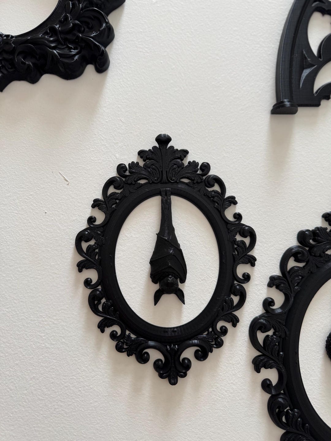 Victorian Gothic Bat Frame for Dark Art Prints | Baroque Style Gothic ...