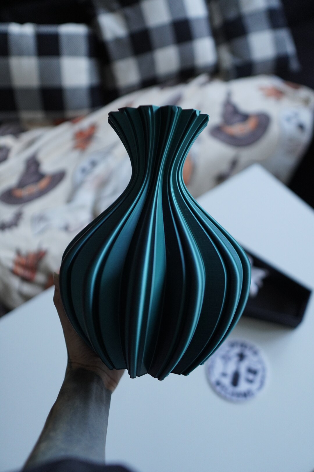 Cute Vase for Home Decor. Multicolor Vase. Modern Vase. Decorative Vase ...
