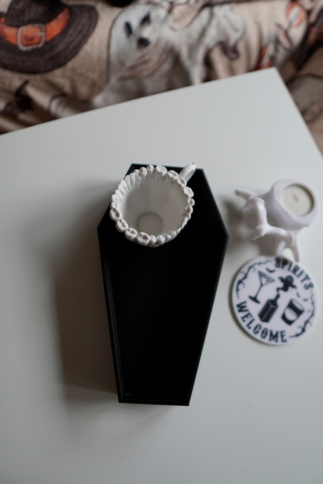 Coffin Shaped Tray Goth Coffin Goth Home Decor Halloween Goth Room ...