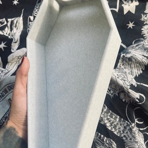 Coffin Shaped Tray Goth Coffin Goth Home Decor Halloween Goth Room ...