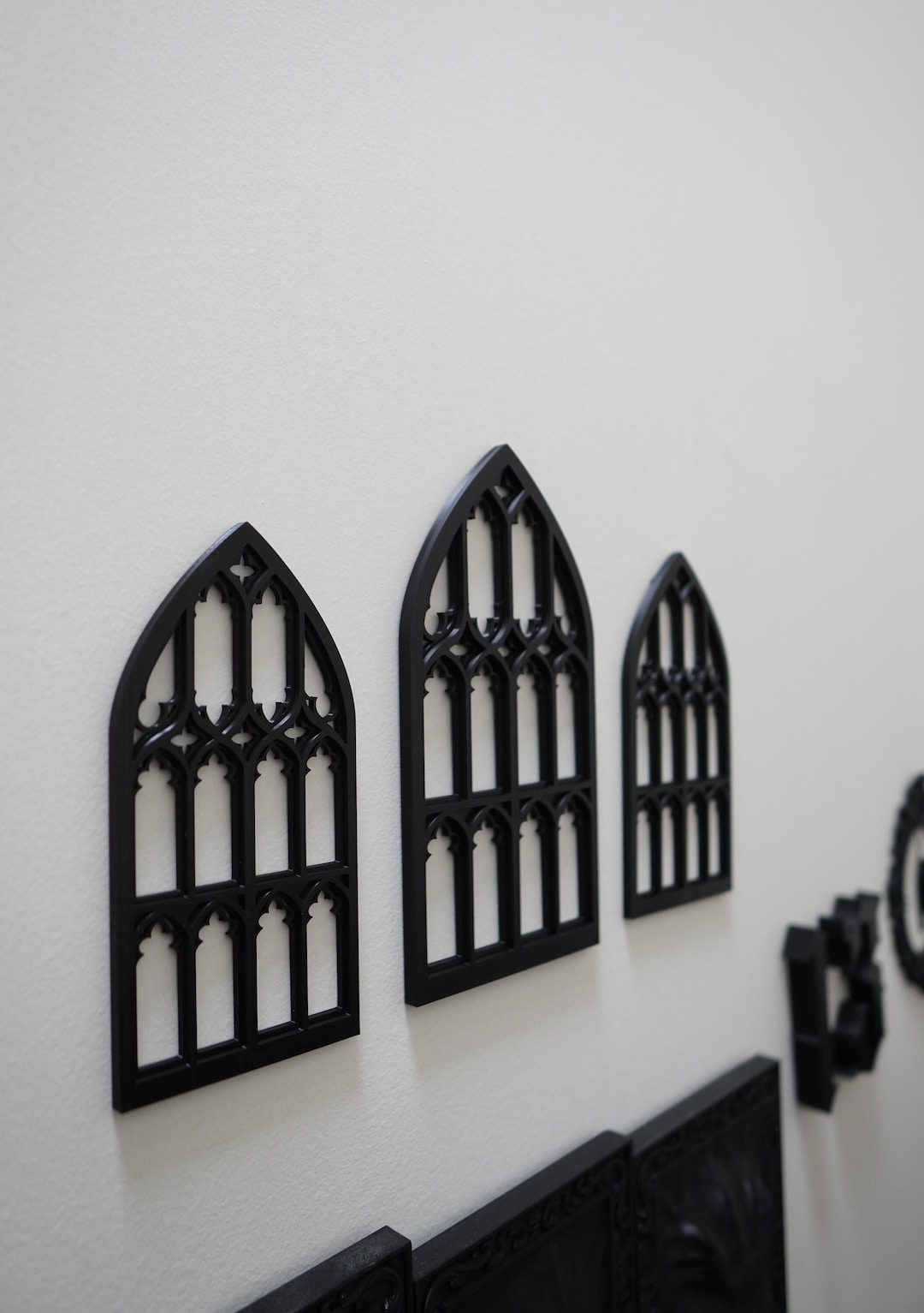 Vintage Gothic Window Wall Art Victorian Cottagecore Vampire Cathedral ...