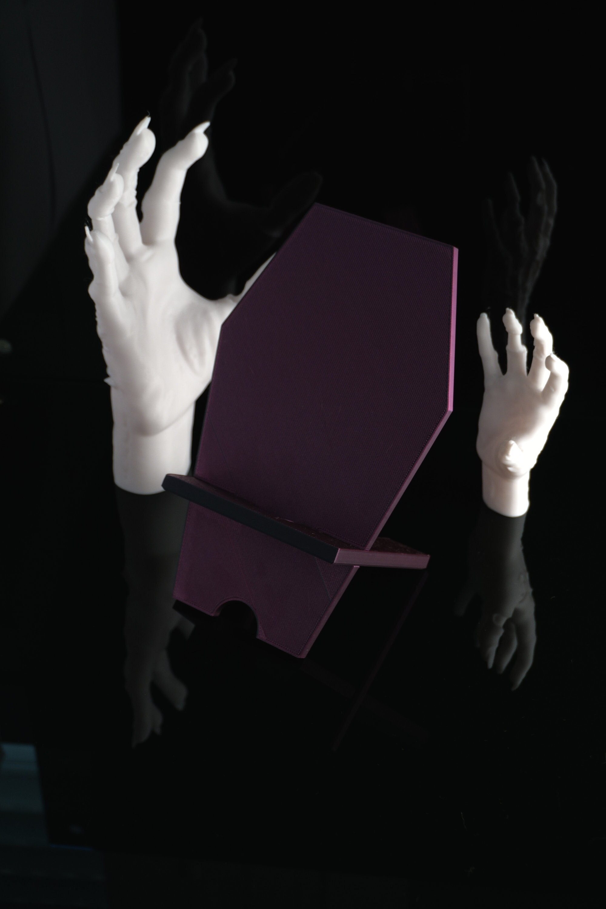 Coffin Phone Holder Goth Coffin Phone Stand Goth Home Decor - Etsy