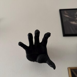 Wall Mounted Devil Hand Sculpture – Gothic Jewelry Hook or Altar Decor ...
