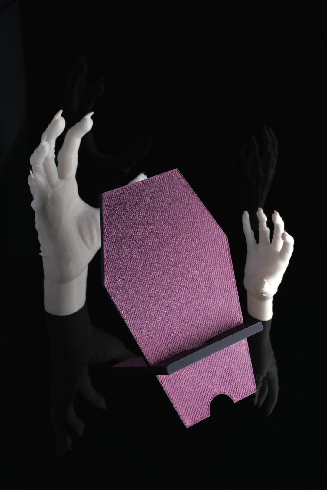 Coffin Phone Holder Goth Coffin Phone Stand Goth Home Decor Halloween ...