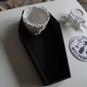 Coffin Shaped Tray Goth Coffin Goth Home Decor Halloween Goth Room ...