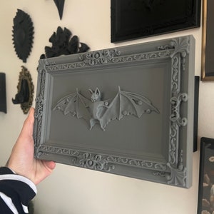 Taxidermy Bat Frame for Gothic Decor Spooky and Stylish - Etsy