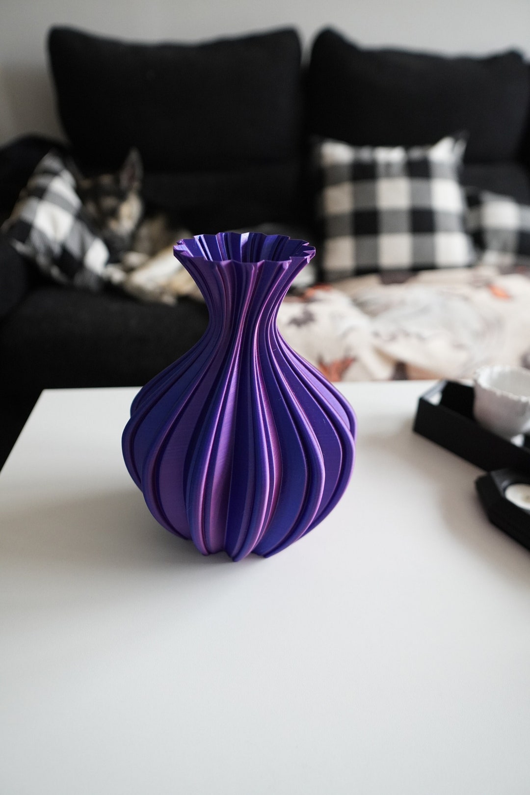 Gothic Vase Decor Baroque Goth Gothic Wall Art 3d Print 3d Darks - Etsy
