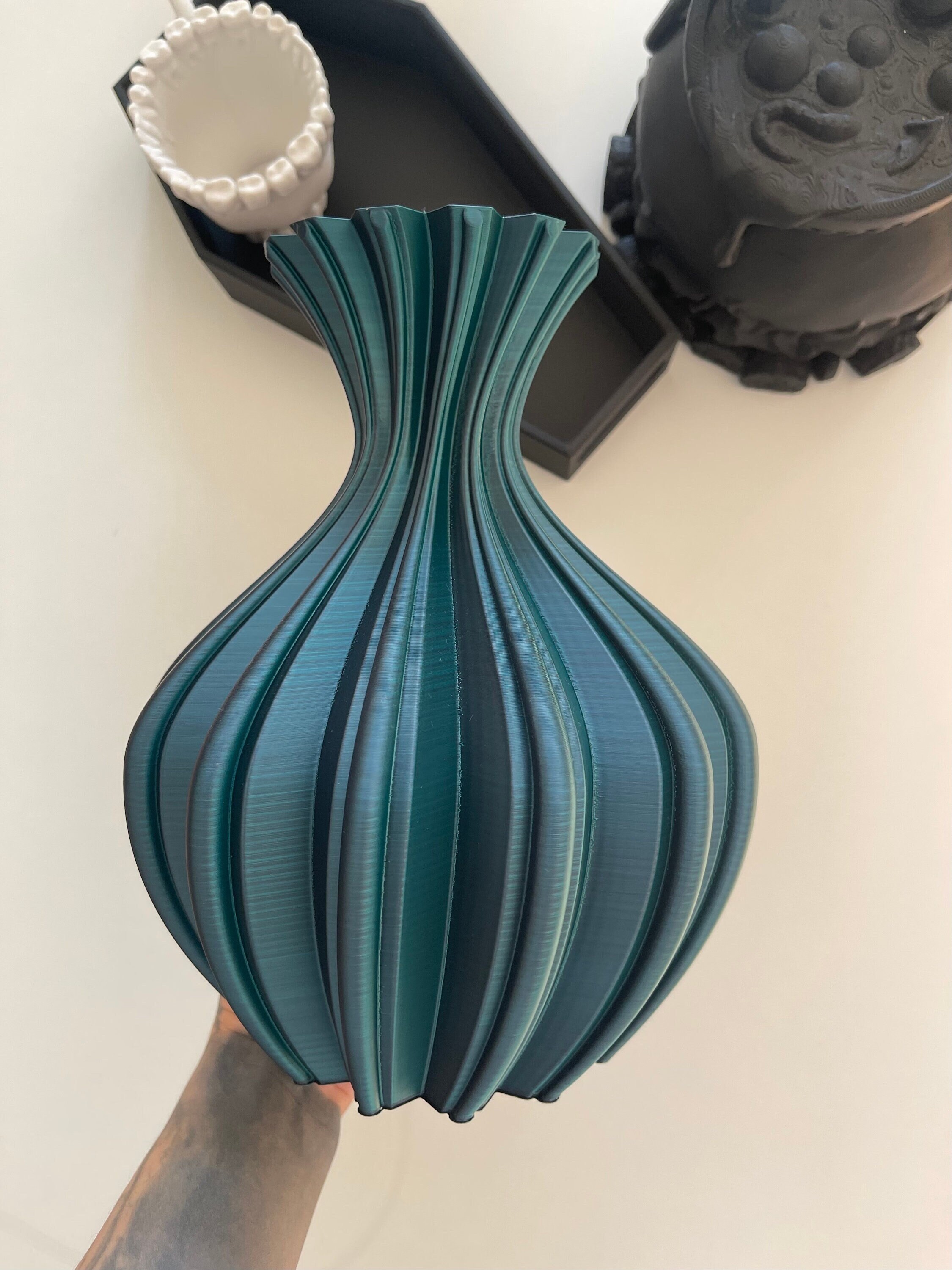 Gothic Vase Decor Baroque Goth Gothic Wall Art 3d Print 3d - Etsy