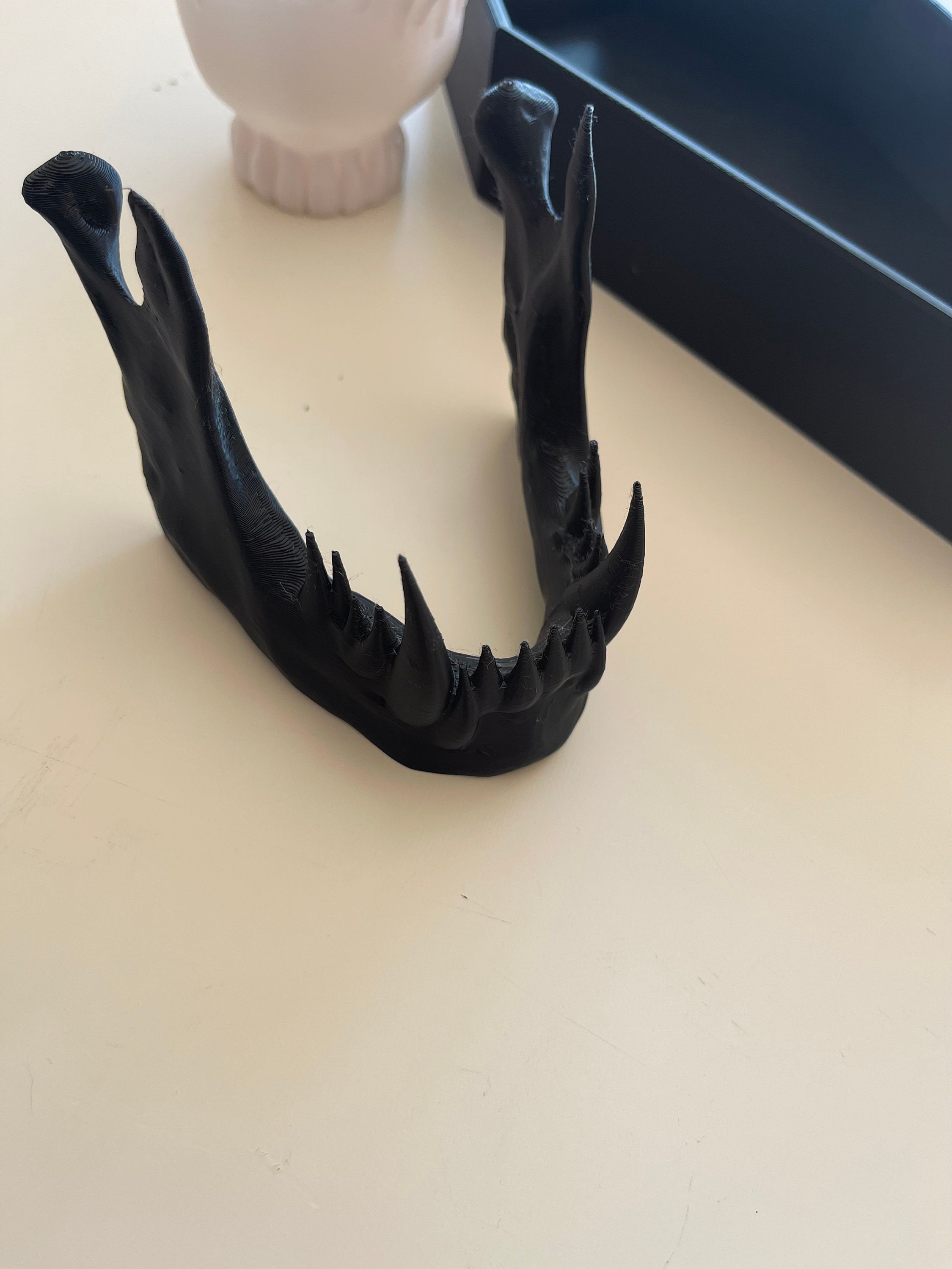 Goth Phone Stand Goth Home Decor Fangs Phone Stand Gothic Home - Etsy