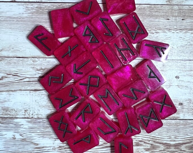 Runes Set, Divination Runes, Viking Runes, Metaphysical Runes, Roman ...