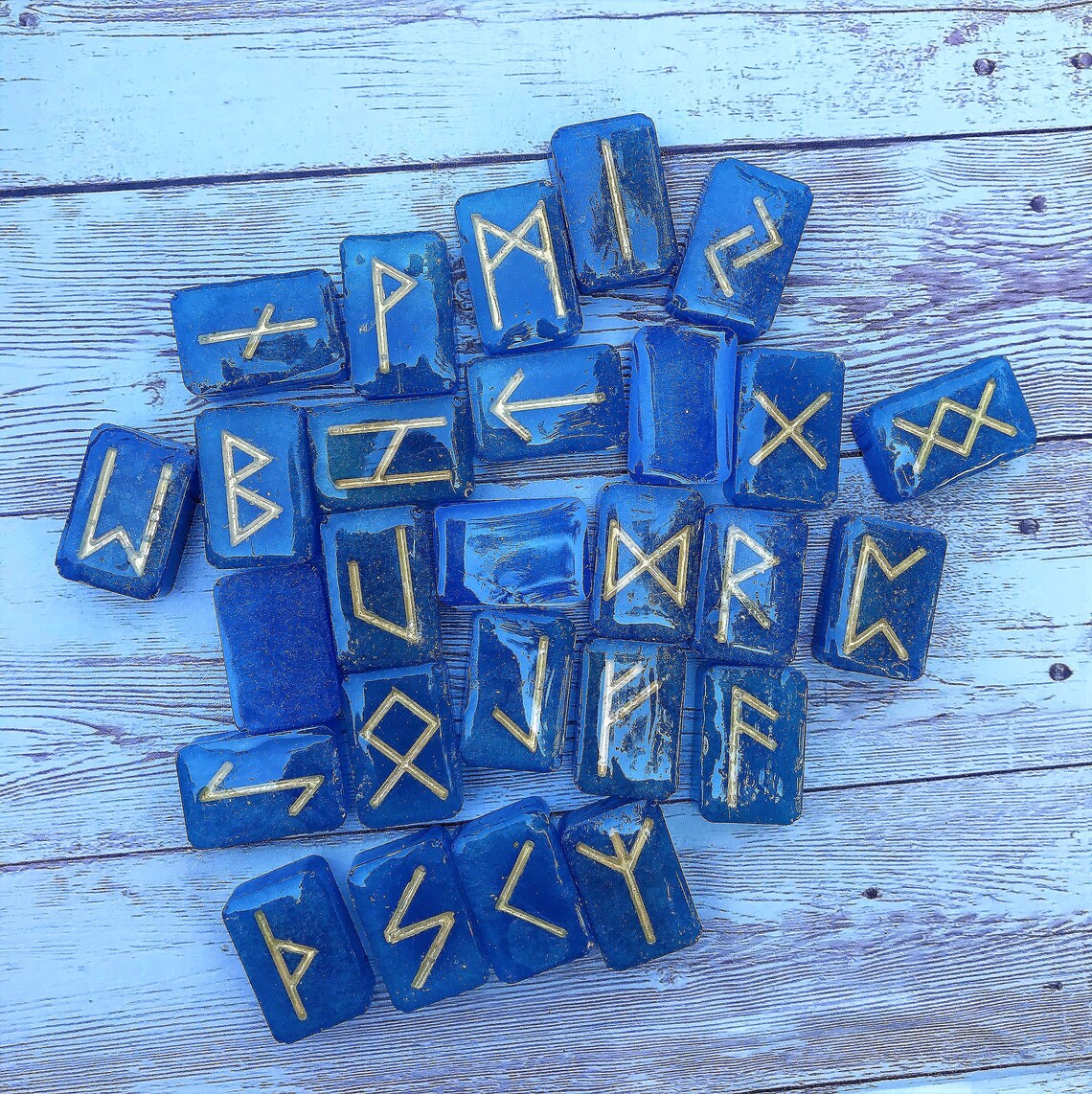 Runes Set, Divination Runes, Viking Runes, Metaphysical Runes, Roman ...