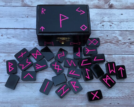 Runes Set Divination Runes Viking Runes Metaphysical Runes - Etsy