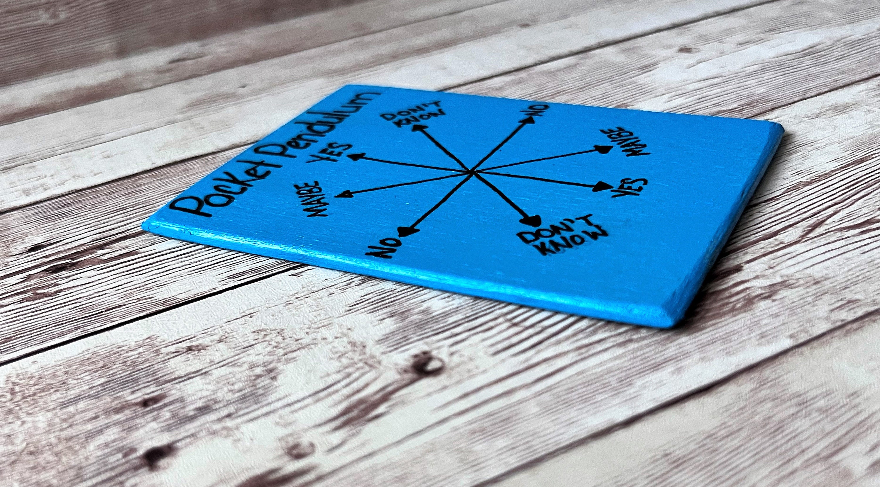 Pocket Pendulum Board, Wood Pendulum Board, Mini Pendulum, Divination ...