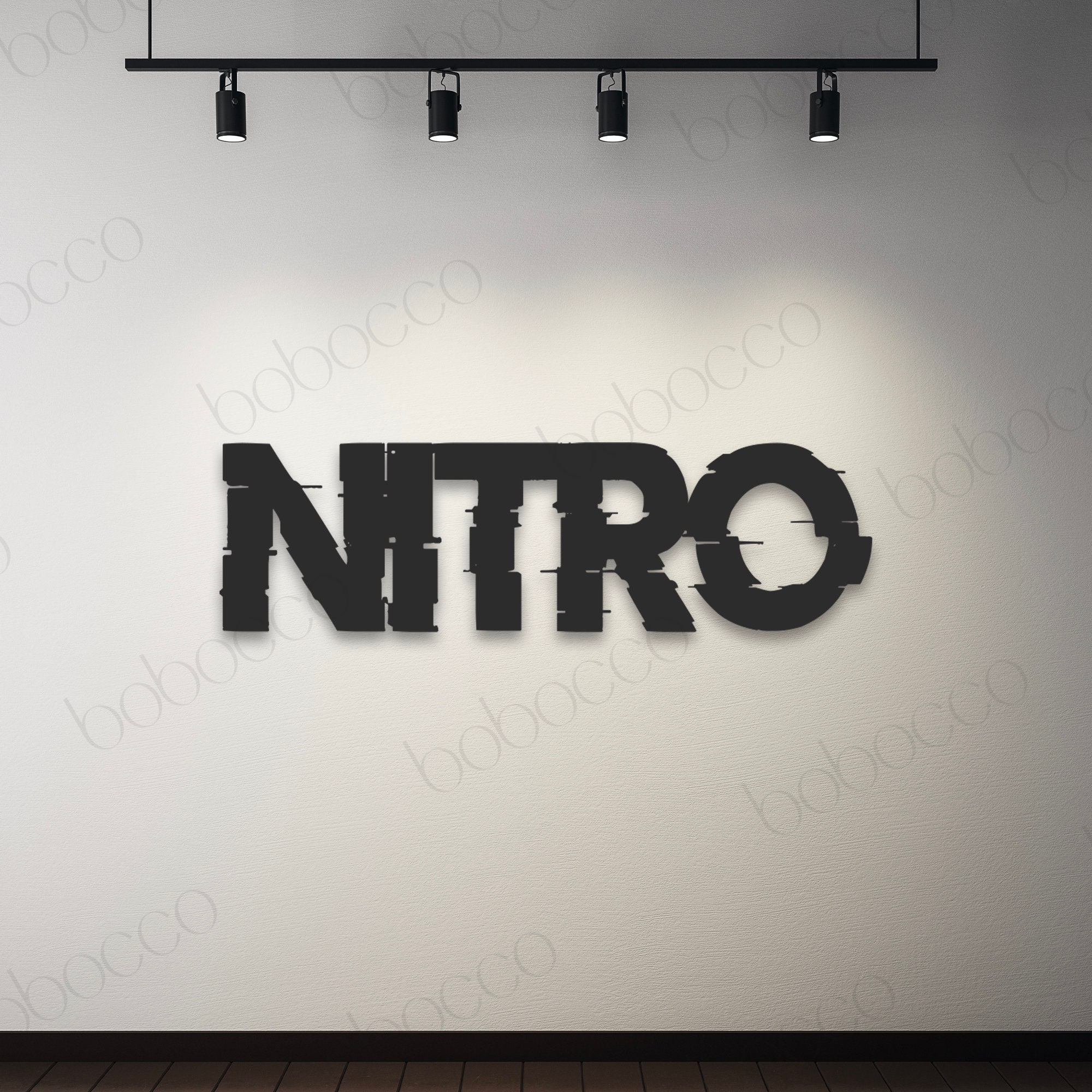 Garage Sign Metal Nitro Sign Nitro Sign Nitro Wall Hanging - Etsy