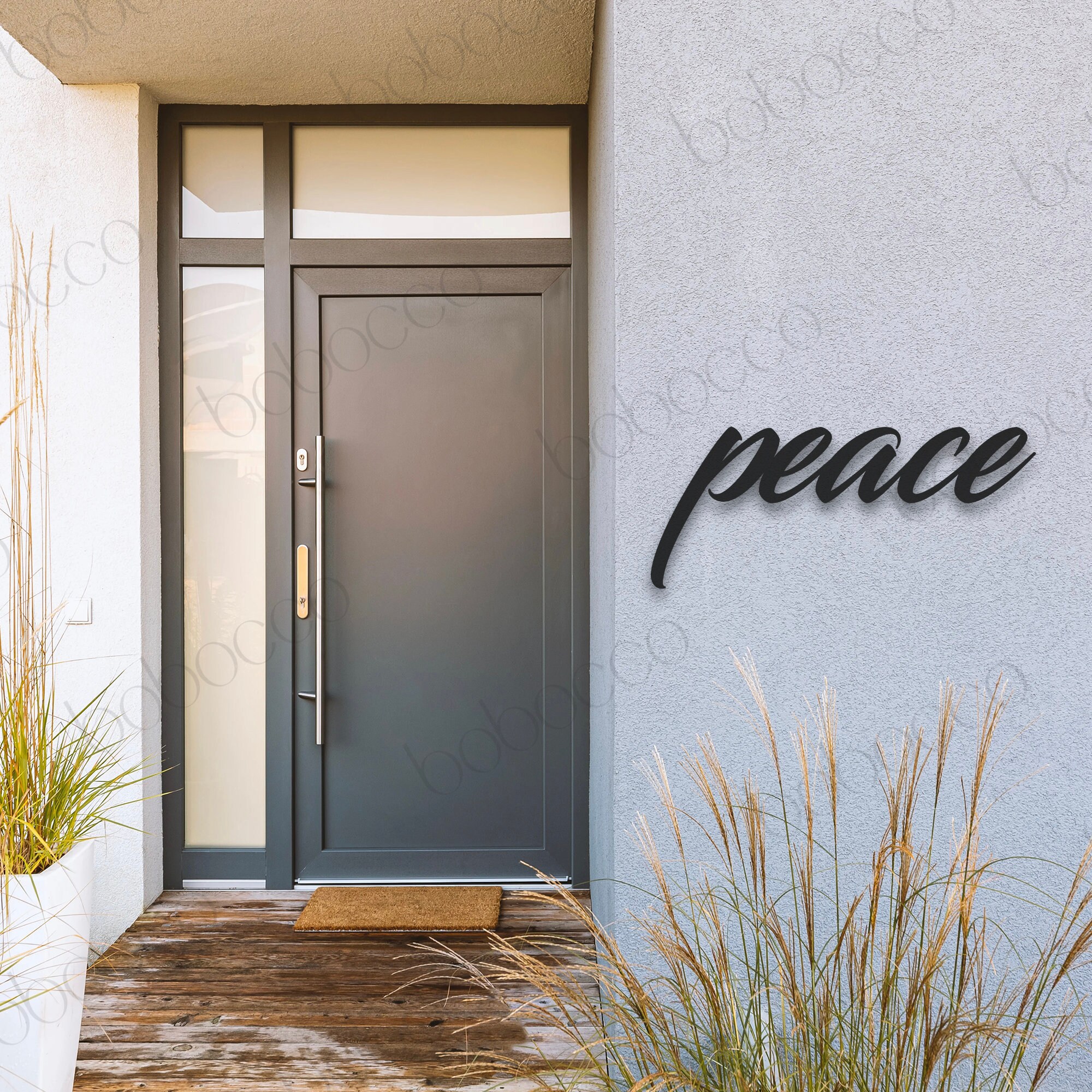 Metal Peace Sign, Peace Sign, Peace Wall Hanging, Peace Wall Decor ...