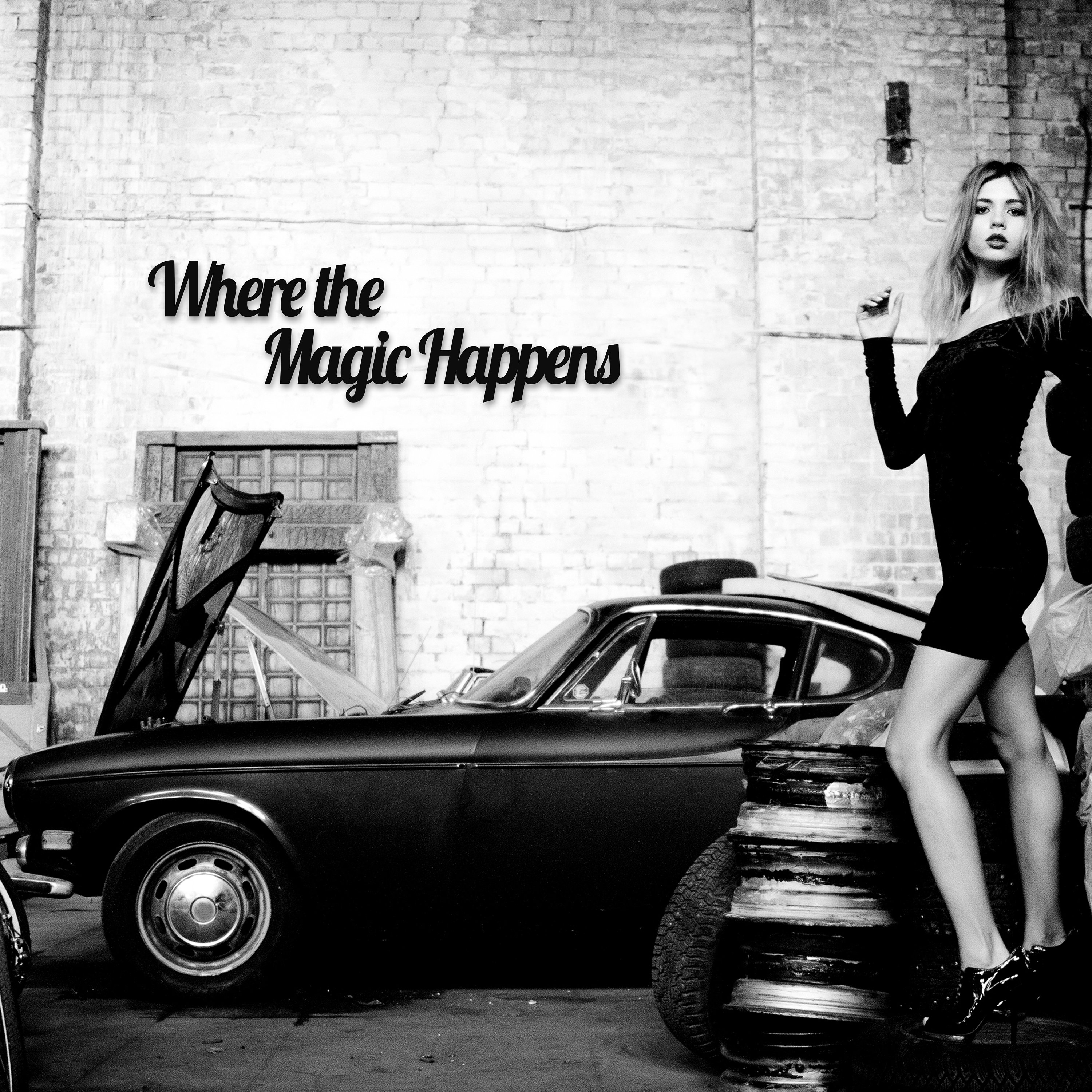 Metal Where the Magic Happens Sign, Where the Magic Happens Sign, Where ...