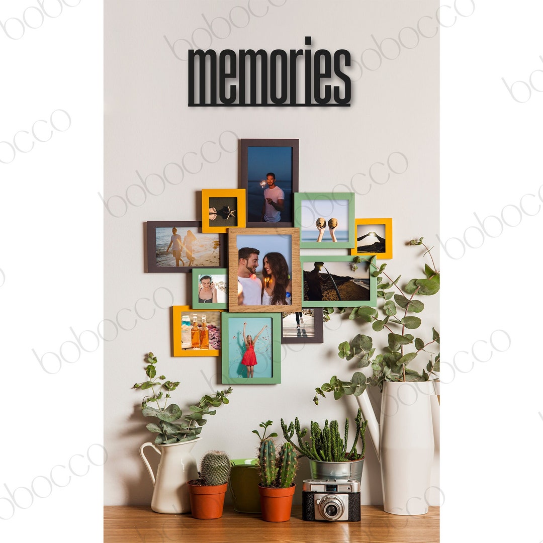 Metal Memories Sign, Memories Sign, Memories Wall Hanging, Memories ...